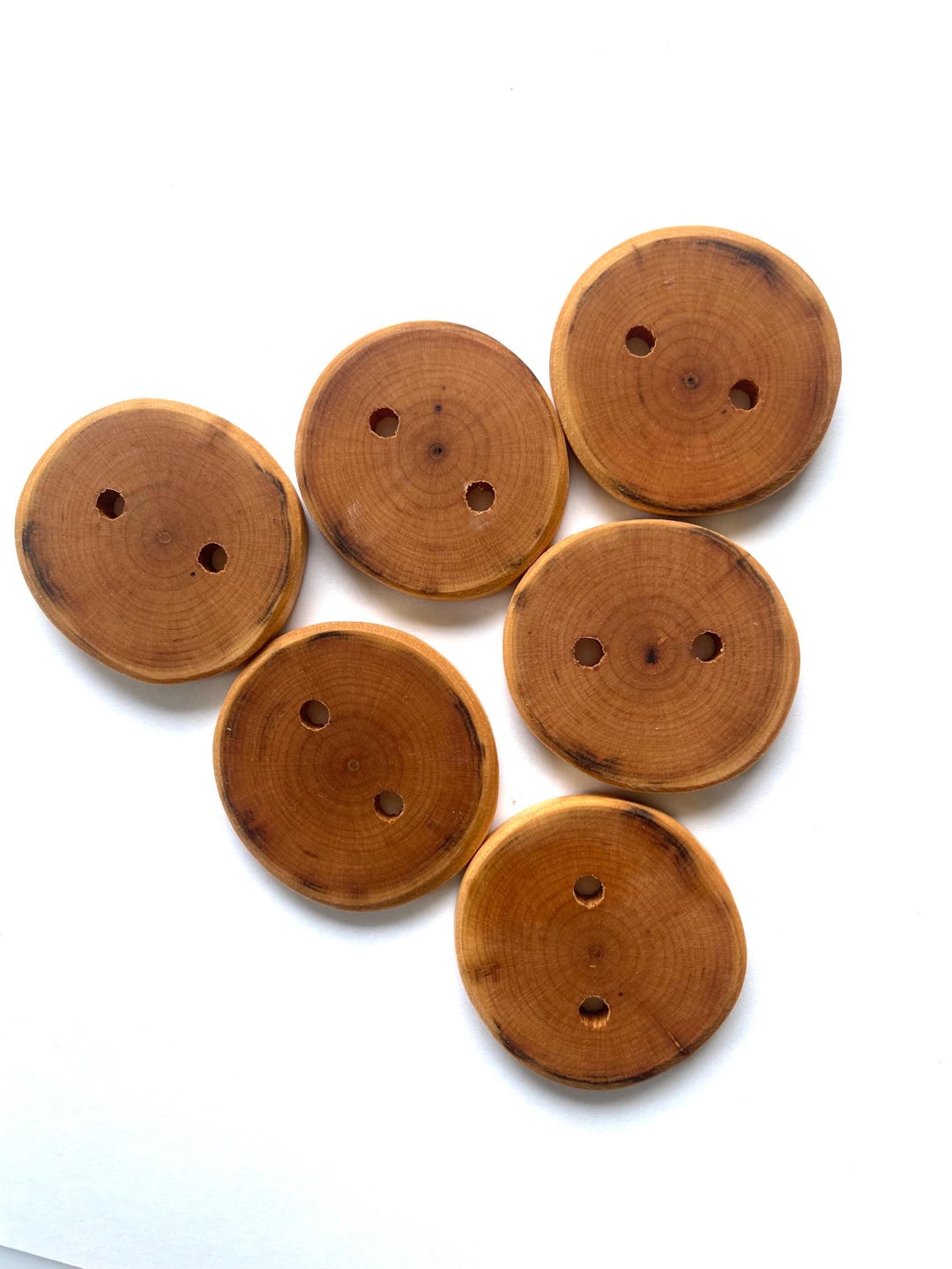 Maple Buttons - 1.5” - 6 Pc - M52 - Etsy