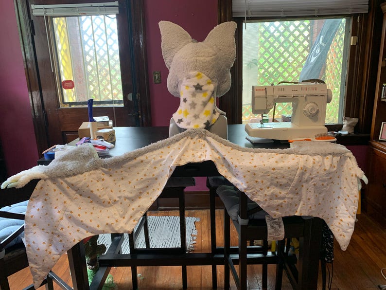 Dreamy Bat Pre-made Partial Fursuit - Etsy