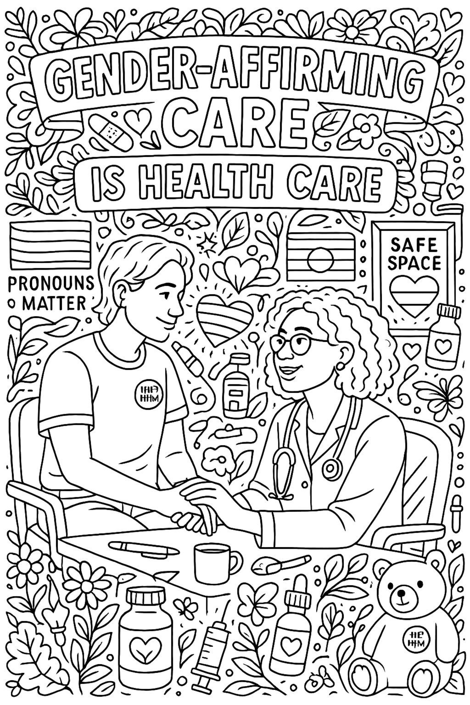 Social Work Coloring Book Back to College Social Work School MSW BSW ...