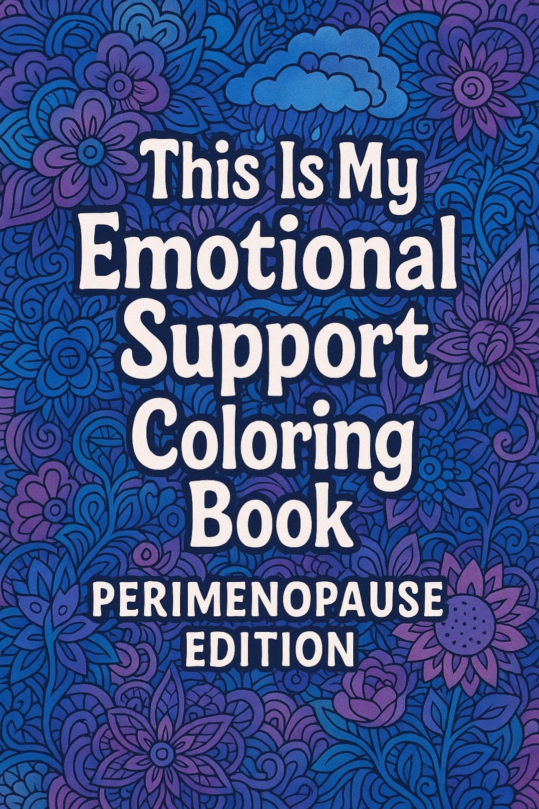 Funny Menopause Mandala Coloring Book, We Do Not Care, Women's Health ...