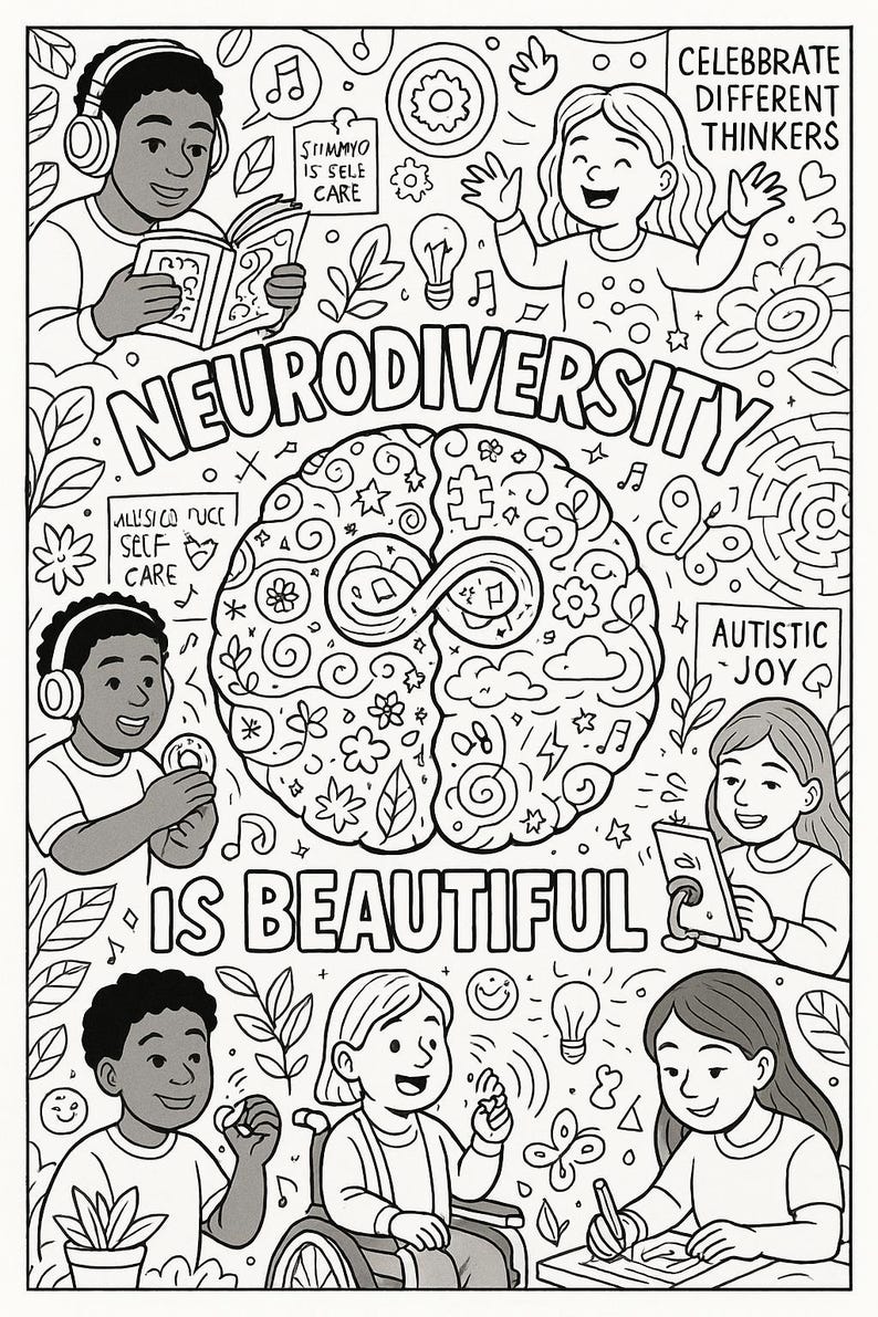 Social Work Coloring Book Back to College Social Work School MSW BSW ...