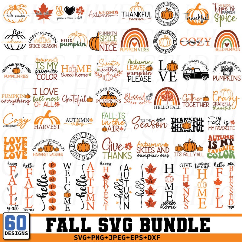 Fall Svg - Etsy