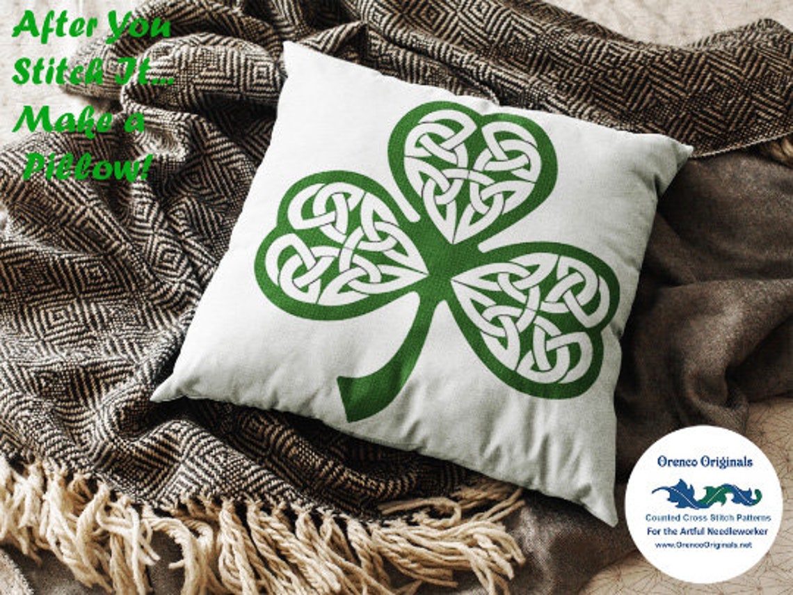 Pdf-digital Download Irish Celtic Knot Heart Orenco Originals Counted ...