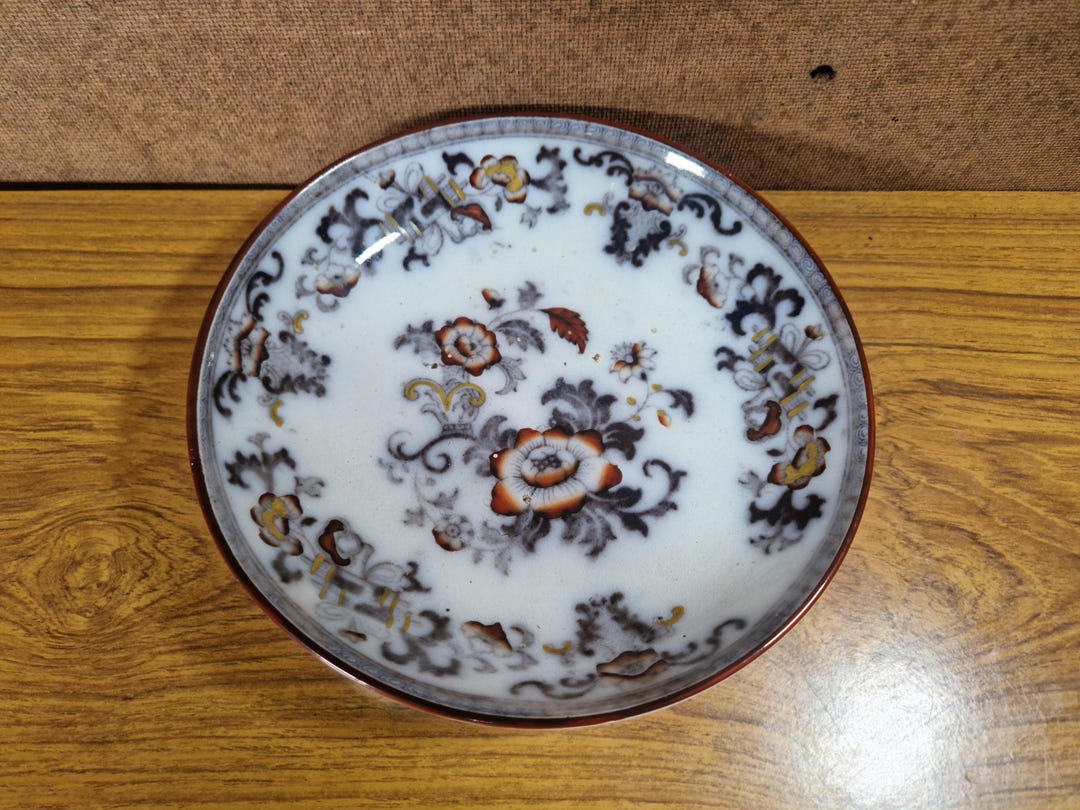 Antique Davenport Nankin Bowl – 19th Century Ironstone With Oriental ...