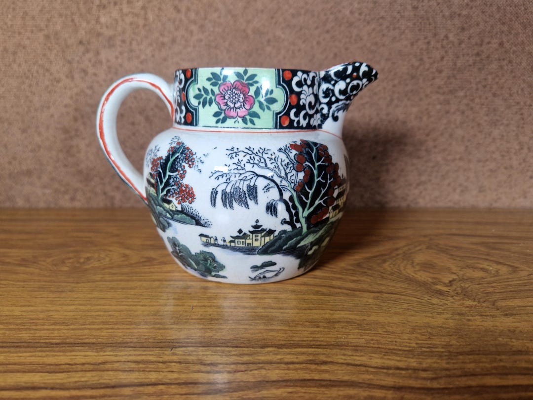 Vintage Ming Jug by T.G. Green & Co. Ltd – Chinoiserie Willow Pattern ...