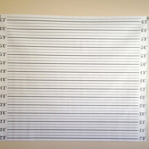 Mugshot Backdrop for Photo Booth – Printed on Vinyl Banner Material - Etsy