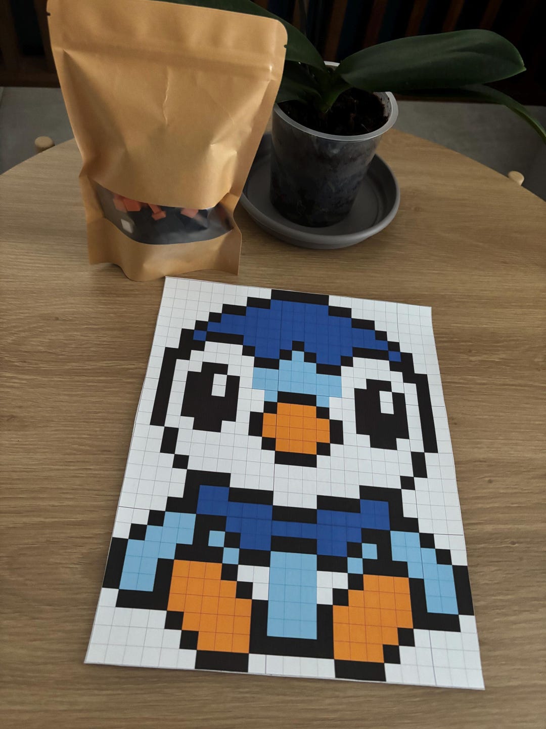 Pixel Art Penguin DIY Kit | Creative Activity for Kids | 3D Art With ...
