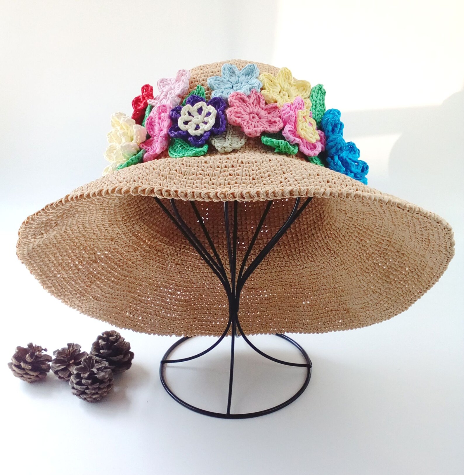 Summer Hat, Beach Hat, Woman Hat, Crochet Hat Pattern Tutorials - Etsy