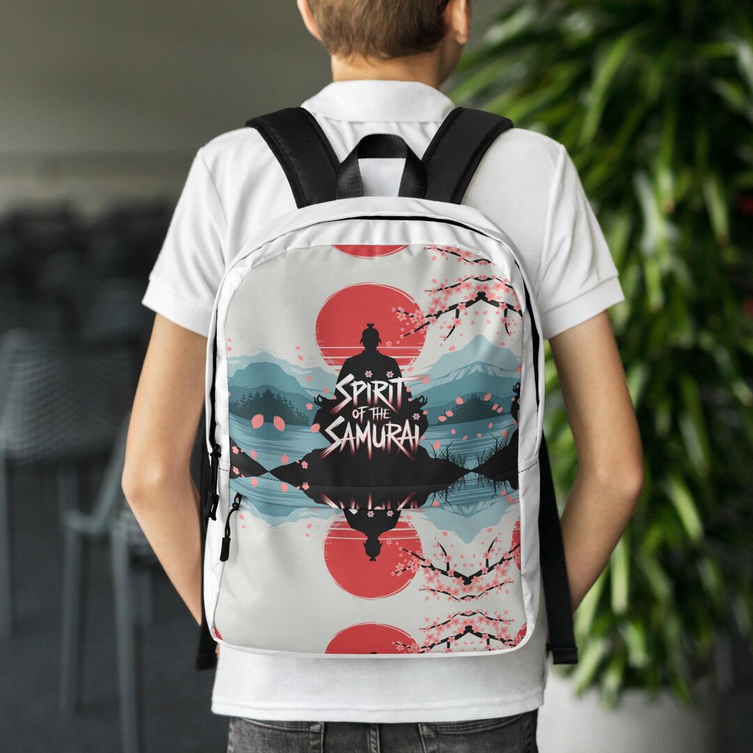 Spirit of the Samurai – Versatile Backpack, Japanese Style - Etsy