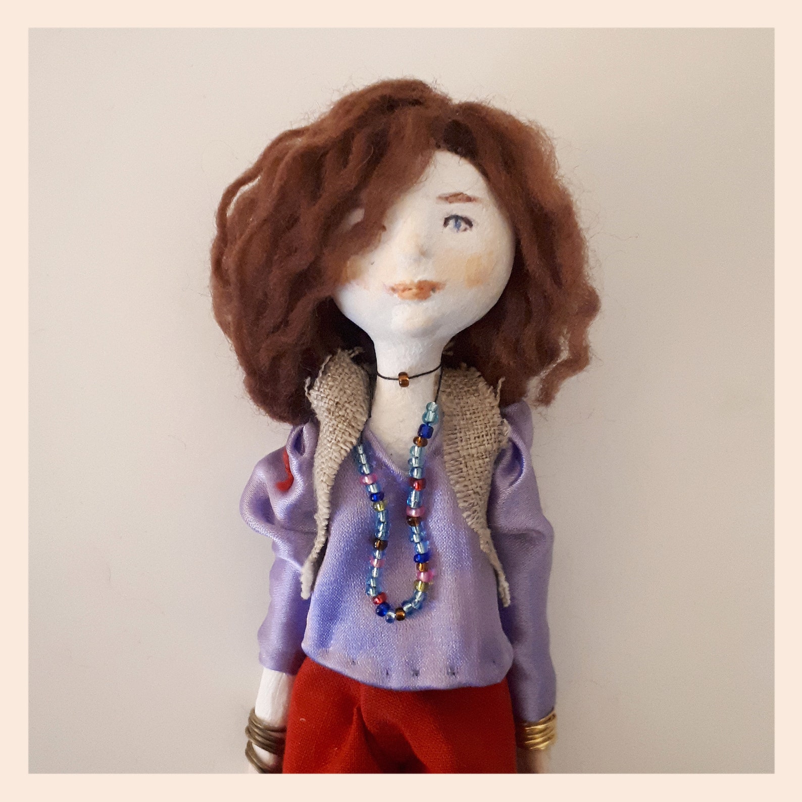 Sculpted Portrait // Custom Doll Portrait / Portrait Art Doll ...