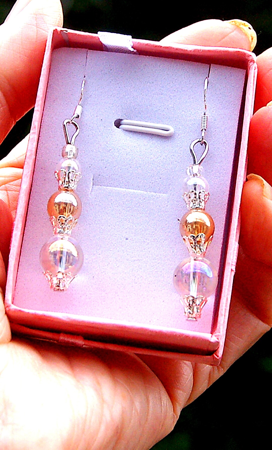 Quantum Healing Codes High Frequency Angel Sunshine Aura Boxed Earrings ...