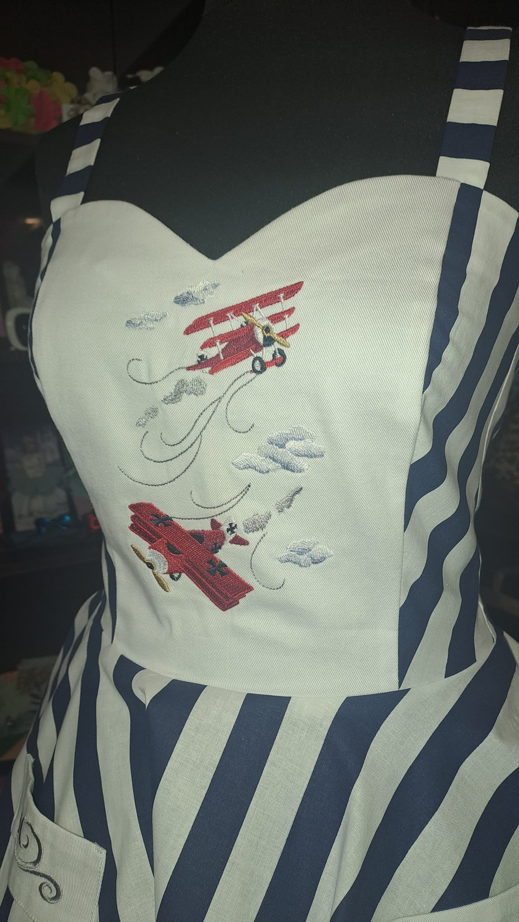 The Red Baron Dress - Etsy