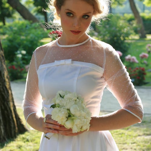 Rita Wedding Dress: Vintage Style / Pin-up / Rockabilly Bride - Etsy