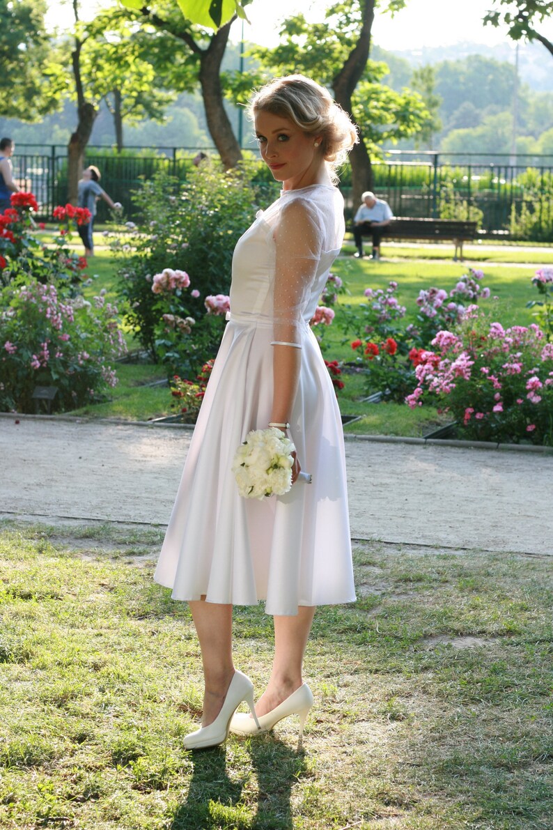 Lana Wedding Dress: Vintage Style / Pin-up / Rockabilly Bride - Etsy