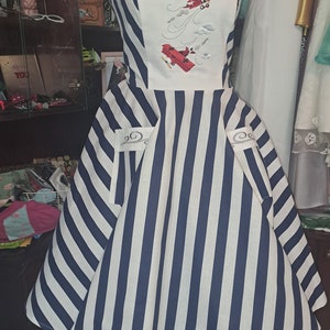 The Red Baron Dress - Etsy