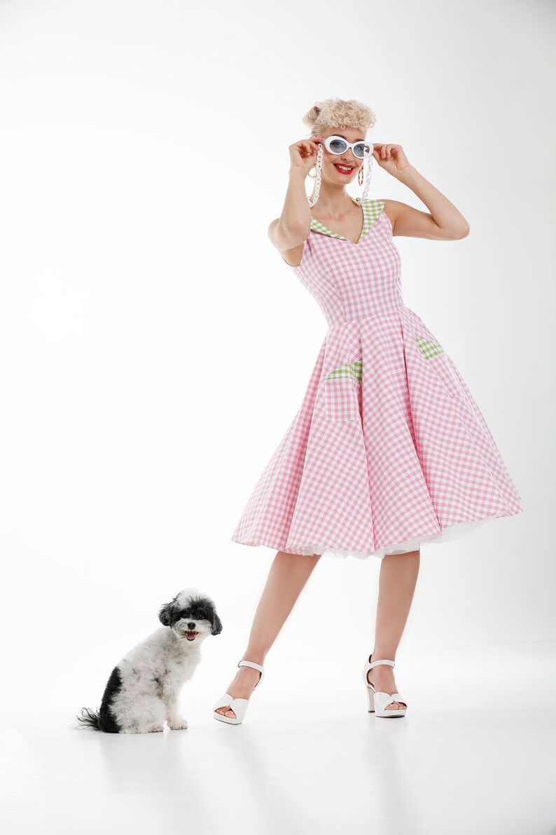 Belinda Dress Barbie Collection by Ticci Rockabilly Clothing - Etsy