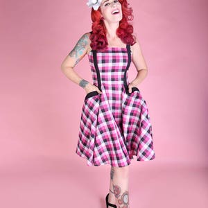 Corinne Dress: Vintage Style / Pin-up / Rockabilly Knee-high Dress by ...