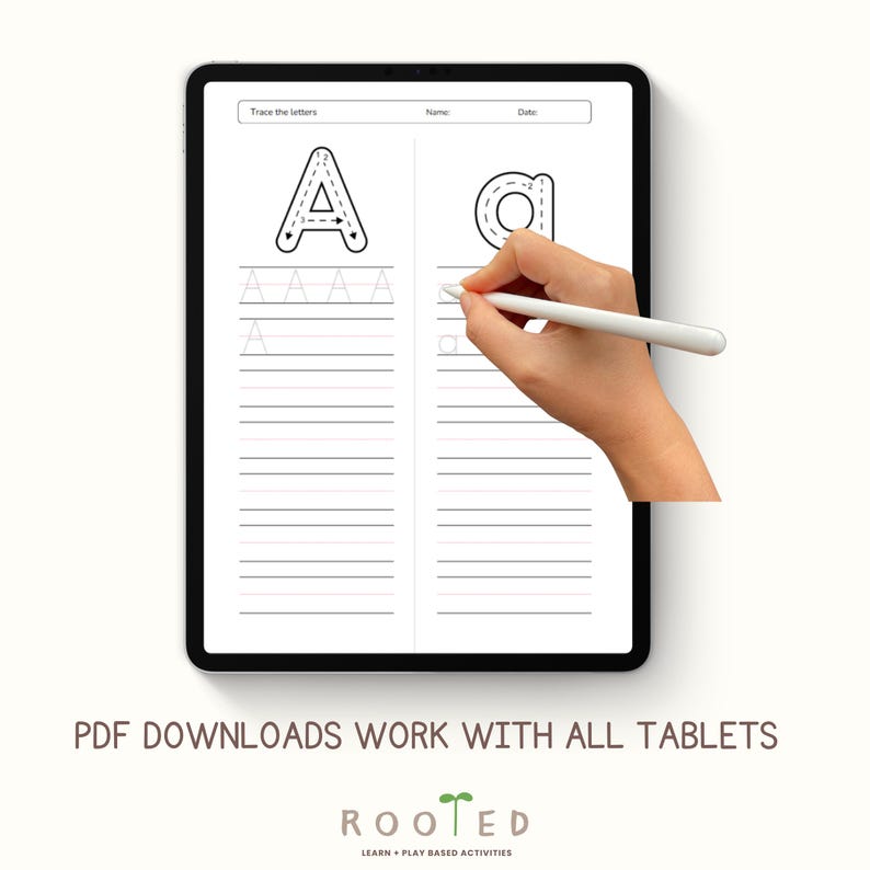 Alphabet Tracing Worksheets | A-Z Handwriting Practice | Preschool ...