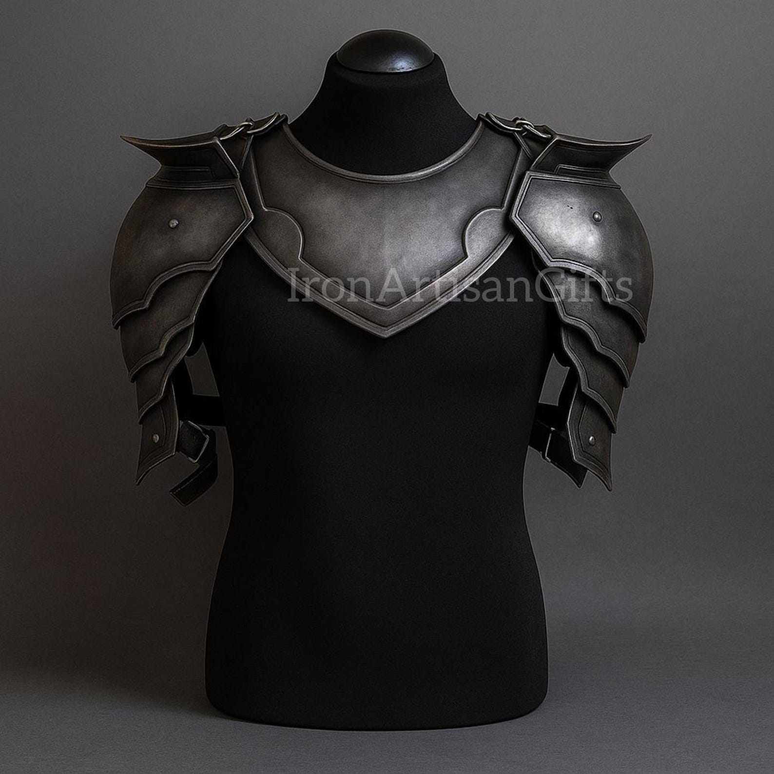 Medieval Knight Shoulder Armor Pauldrons – Handmade Steel Costume for ...