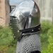 Medieval Chainmail Visored Helmet|handcrafted Steel Armor Helmet|larp ...