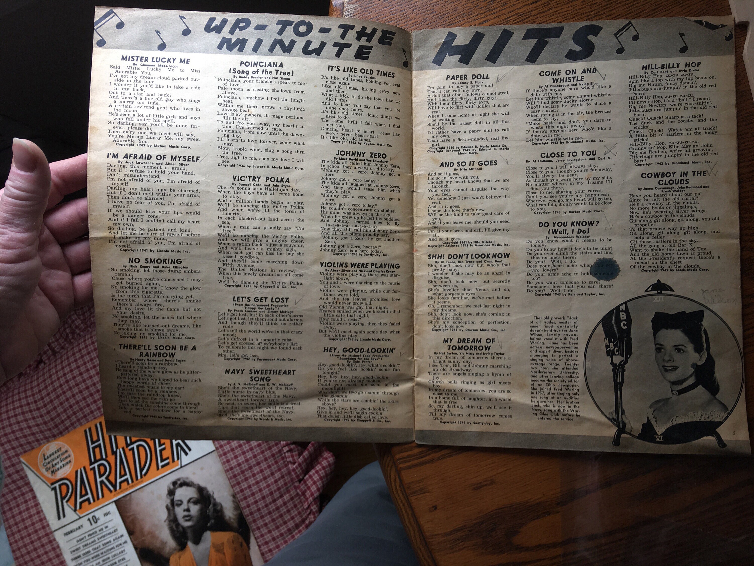 Hit Parade Two 2 Antique/vintage Hit Parade or Latest Hits - Etsy