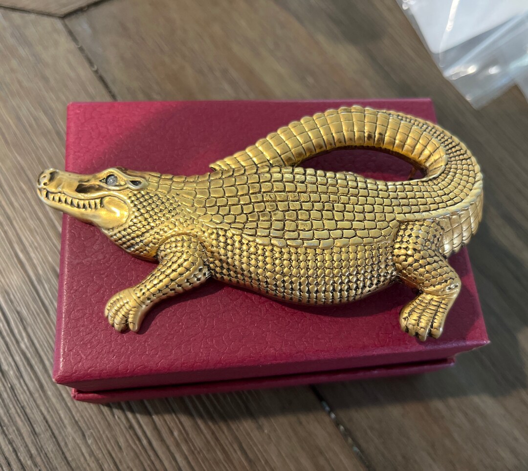Belt Buckle Alligator Crocodile NI 95 Alligator Crocodile Belt Buckle 4 ...