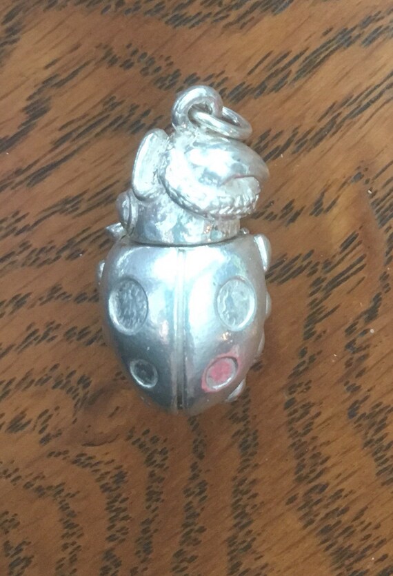 Harmony Kingdom Lord Byron Lady Bog ladybug pendant h… - Gem