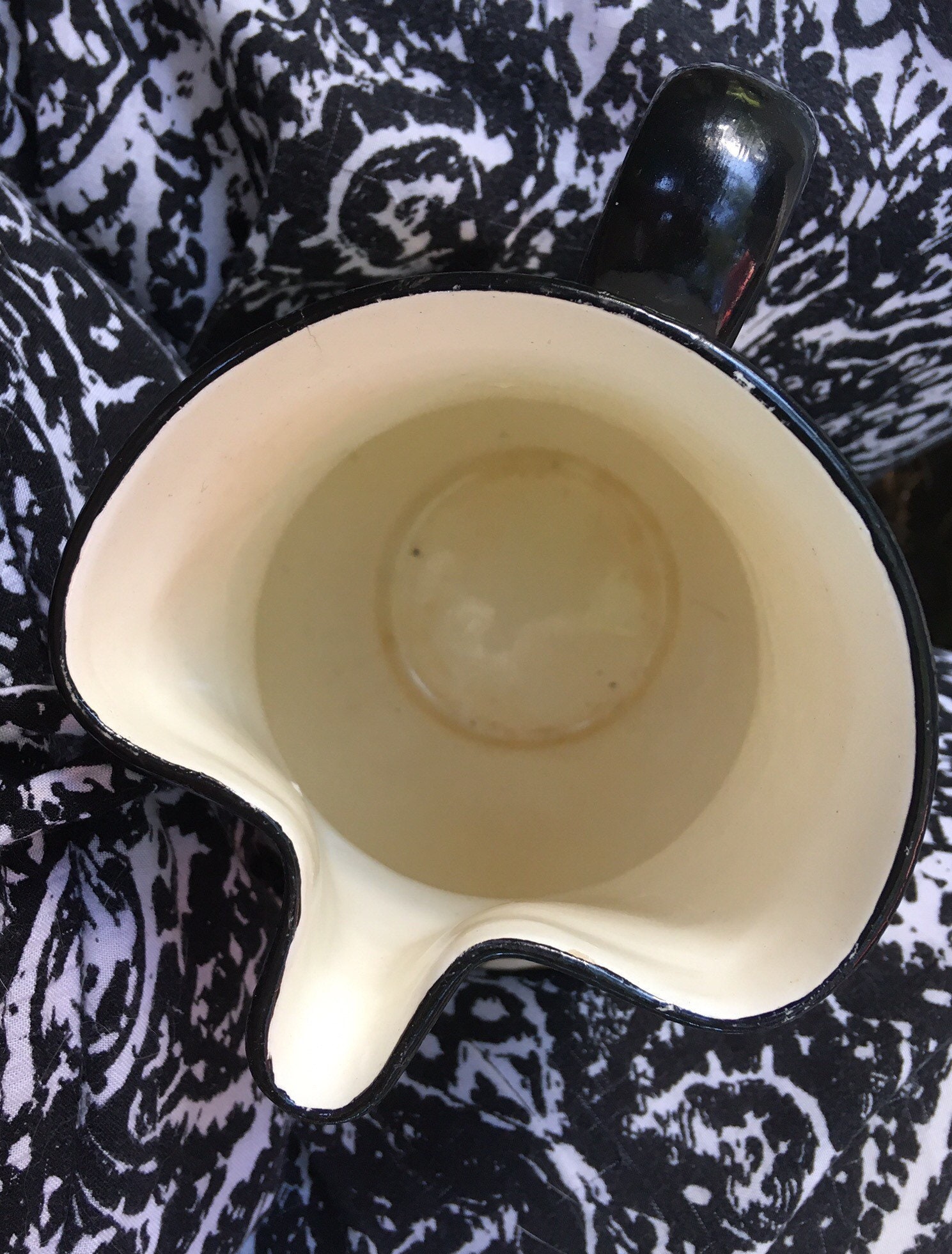Czechoslovakia ERPHILA Art Pottery Pitcher With Lid Hand Painted 8.75 ...