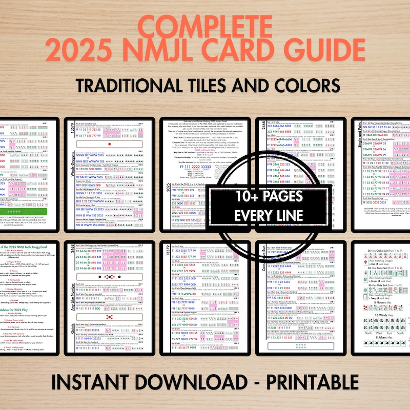 Printable Reference Guide - Etsy