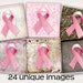 Breast Cancer Walk Graphics Printable Digital Collage Sheet - Etsy