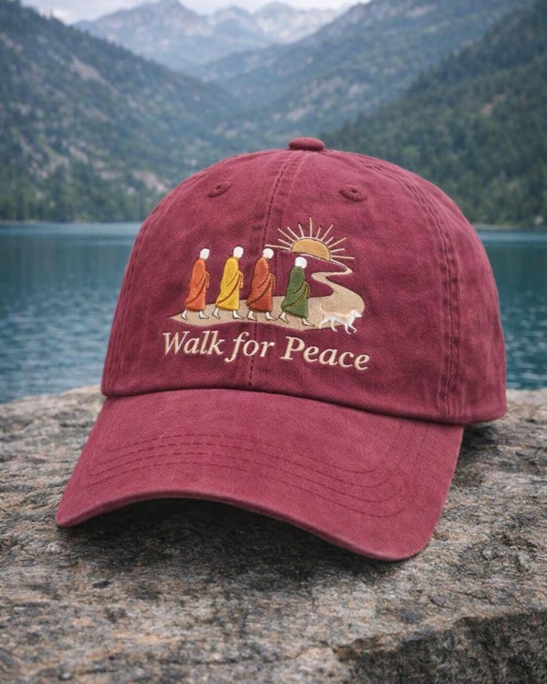Walk for Peace Hat, Peace Walking Monks Hat, Buddhist Monks Compassion ...