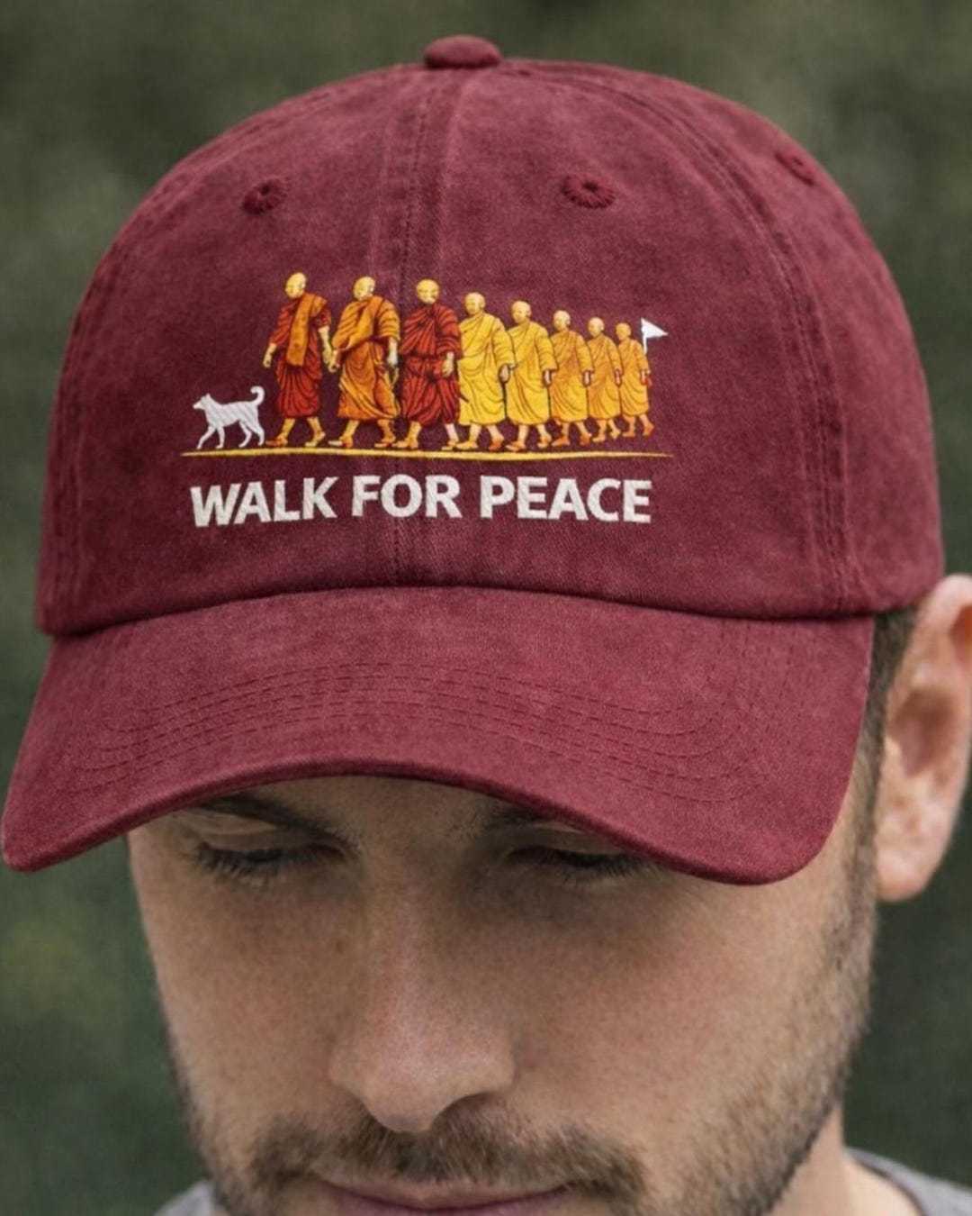 Walk for Peace Hat, Peace Walking Monks Hat, Buddhist Monks Compassion ...