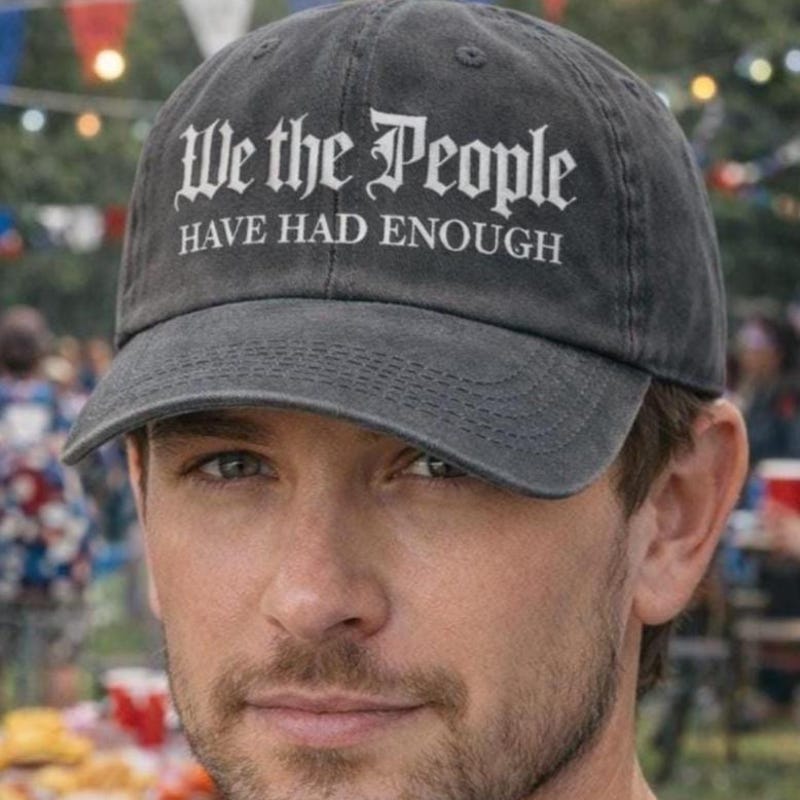We the People Have Had Enough Baseball Cap - Etsy
