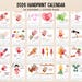 2026 Handprint Calendar Keepsake: Baby's First Year Memory Book Gift ...
