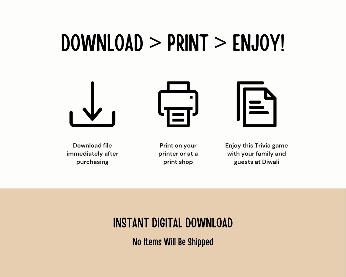 Fun Diwali Trivia Game: Indian Party Activity (printable PDF) - Etsy