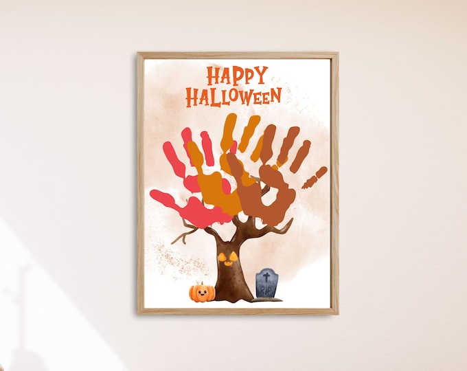 Cauldron Handprint Craft: Halloween Poem Keepsake (digital Download ...