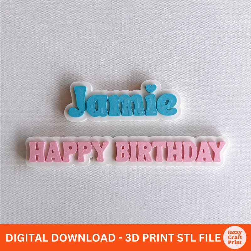 Name Sign 3d Print File - Etsy