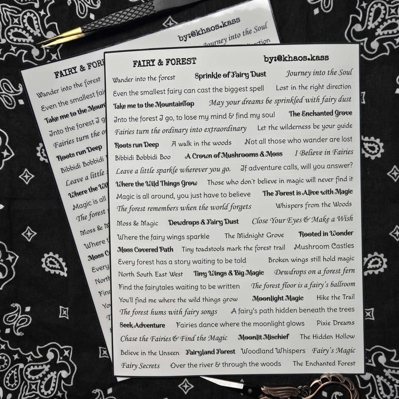 Fairy Sticker Artist - Etsy