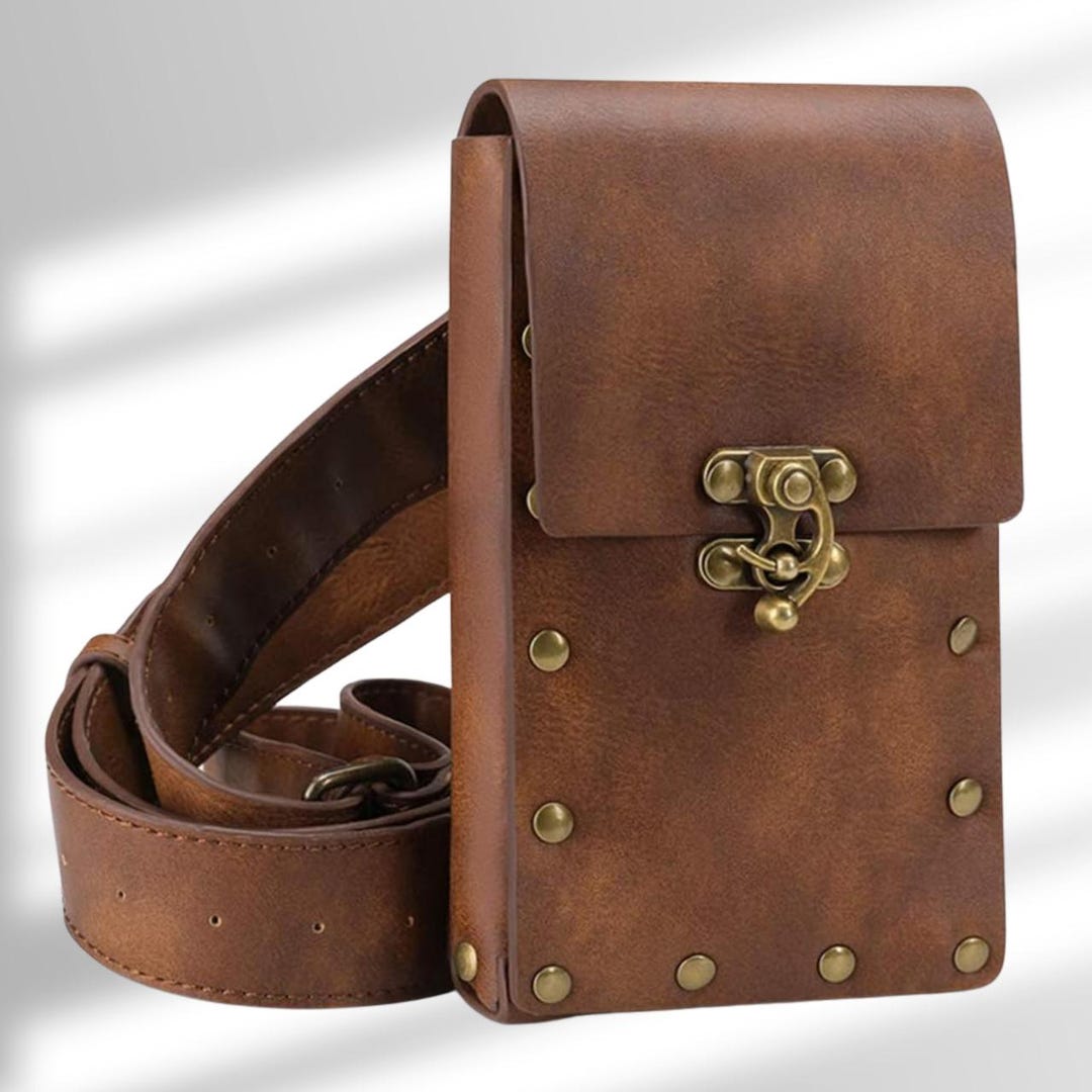 Medieval Leather Belt Bag – Renaissance Fanny Pack Waist Pouch for ...