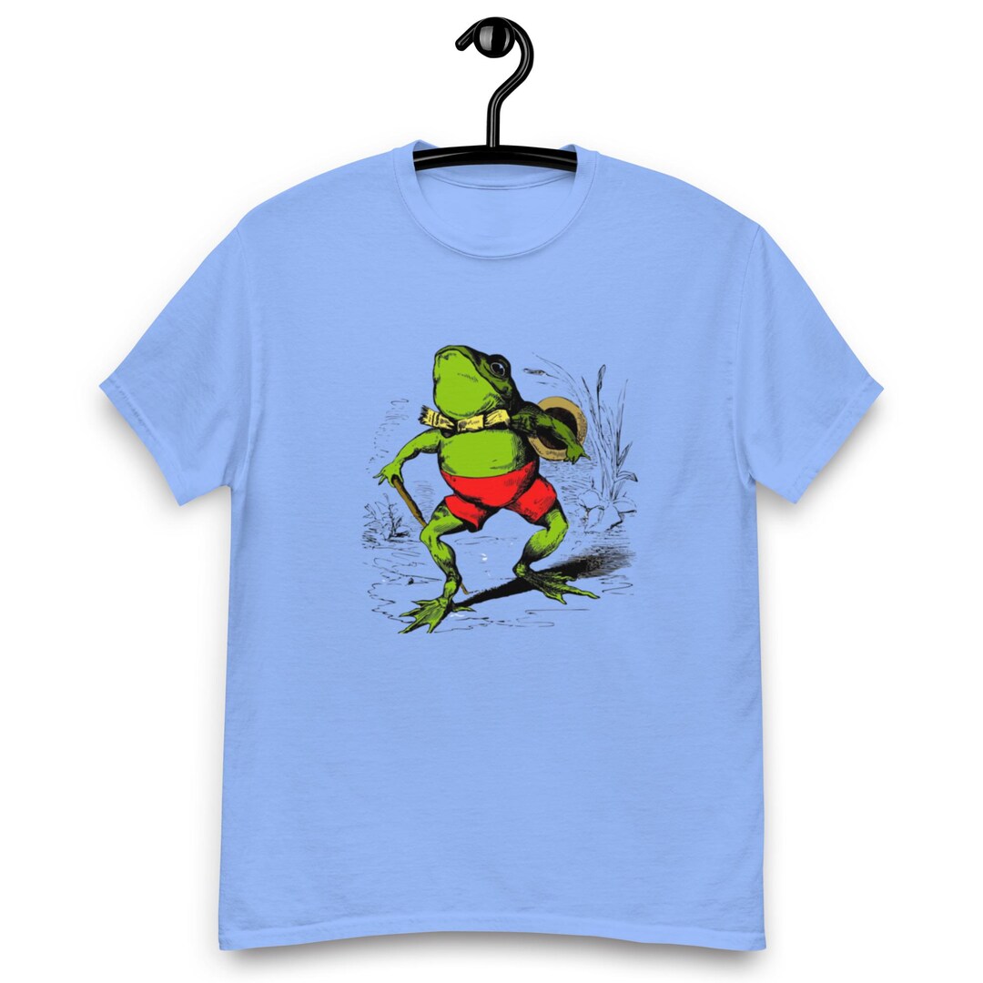 Snazzy Frog Retro Art Tee Shirt - Etsy