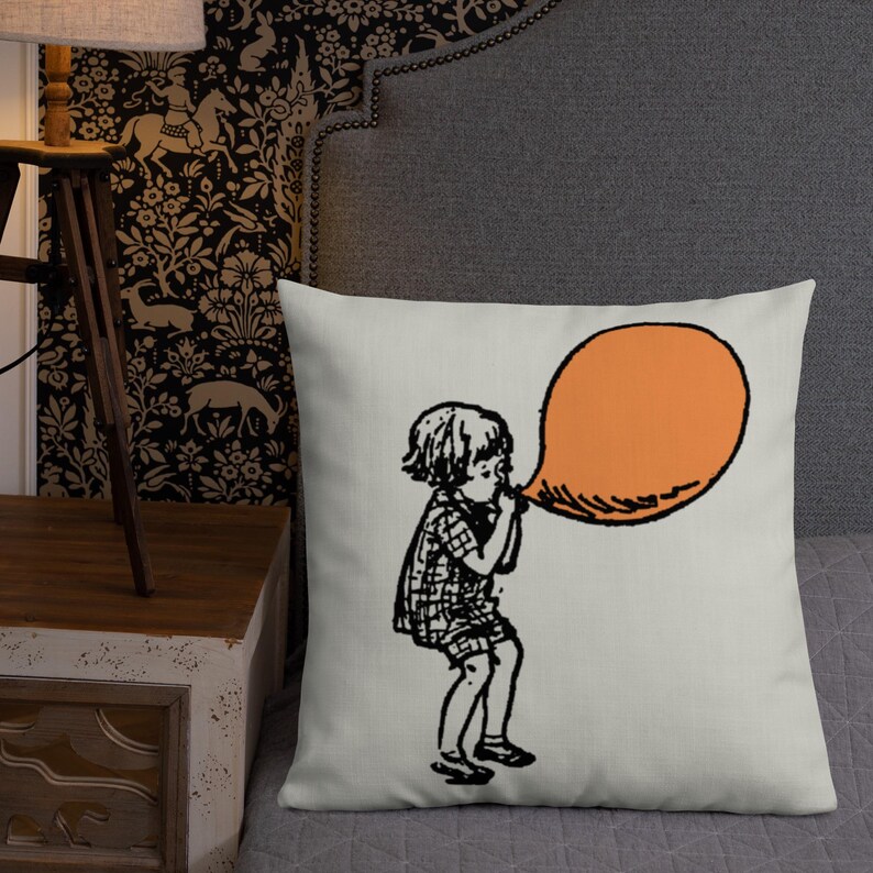 Winnie the Pooh Christopher Robin Balloon Pillow - Etsy