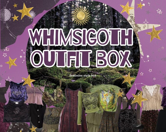 Whimsigoth Core Bundle•whimsical Gothcore Style Bundle•thrifted ...