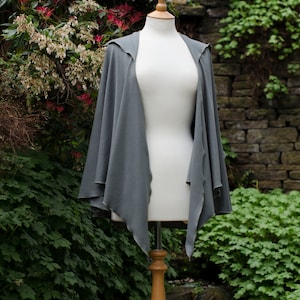 Free Size Green Forest Cloak ~ Olive Green Hooded Cape Cloak Shawl Wrap ...