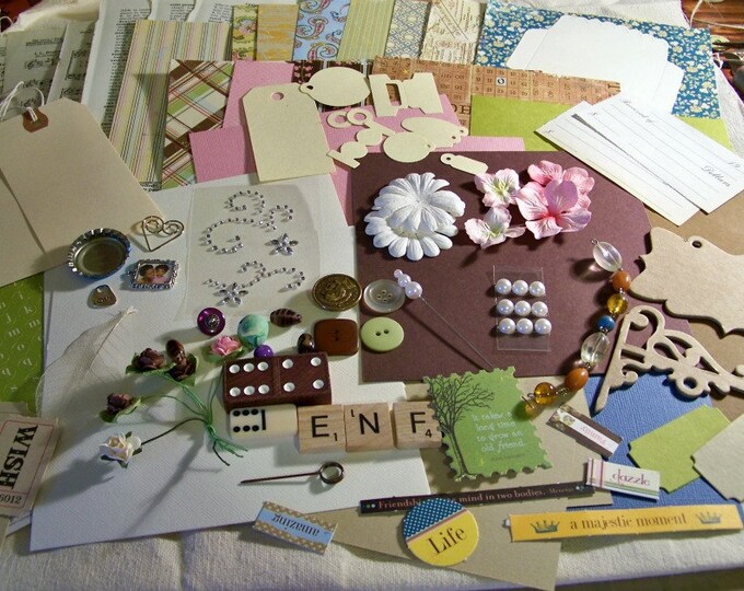 Mini Album Kit Authentique Splendid 6x6 Mini Album Kit - Etsy