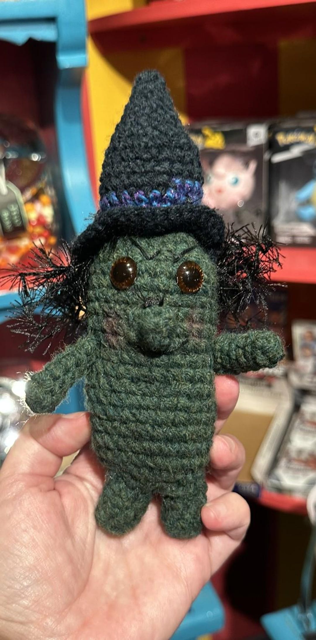 8" Tall Witch Plush Toy Handmade and Unique Great Gift - Etsy