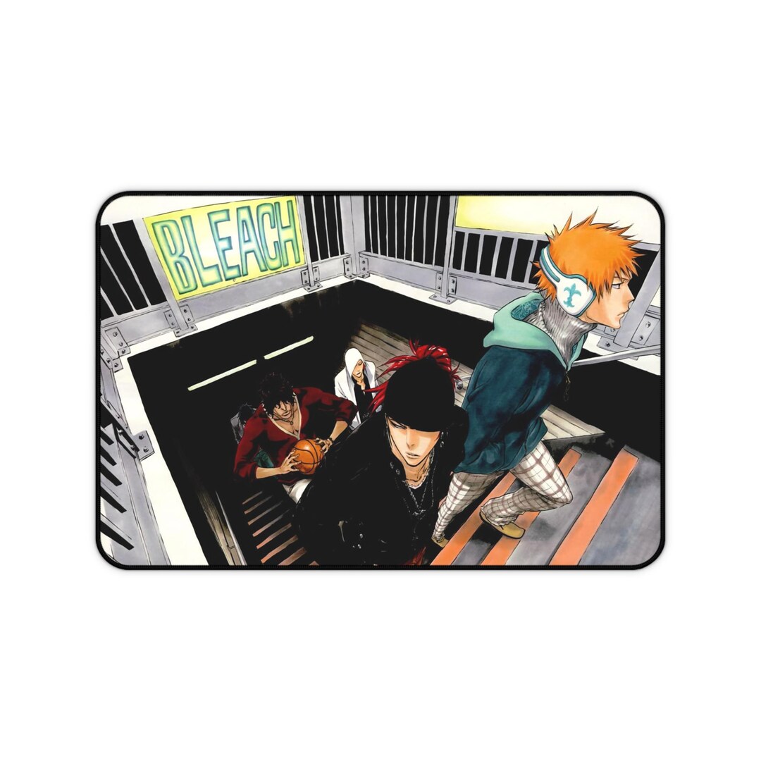 Bleach Anime Mouse Pad With Ichigo and Crew,stylish Urban Art Gaming ...