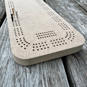 Unfinished MDF Cribbage Board: DIY Painting Party Game Night - Etsy