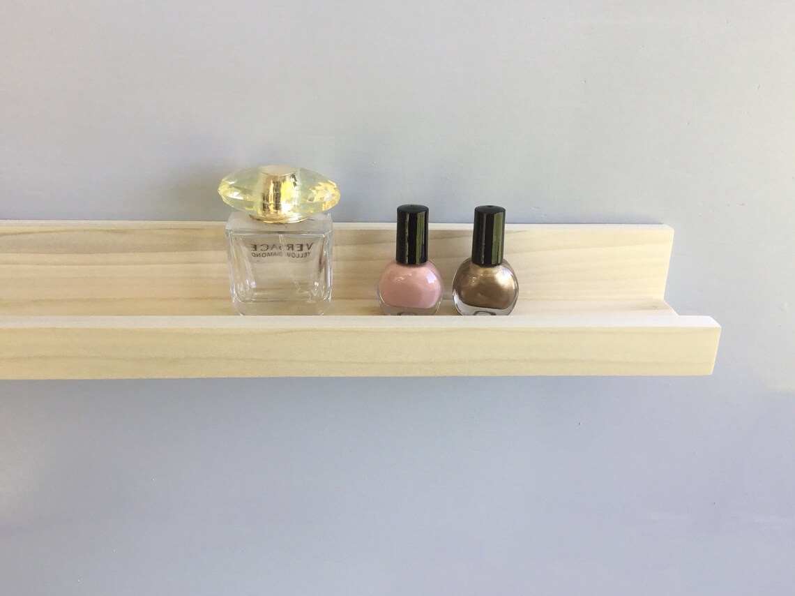 18 Narrow Floating Ledge Shelf Wall Storage Nursery Shelf | Etsy