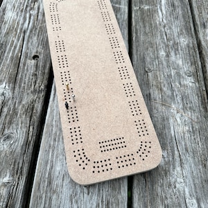 Unfinished MDF Cribbage Board: DIY Painting Party Game Night - Etsy