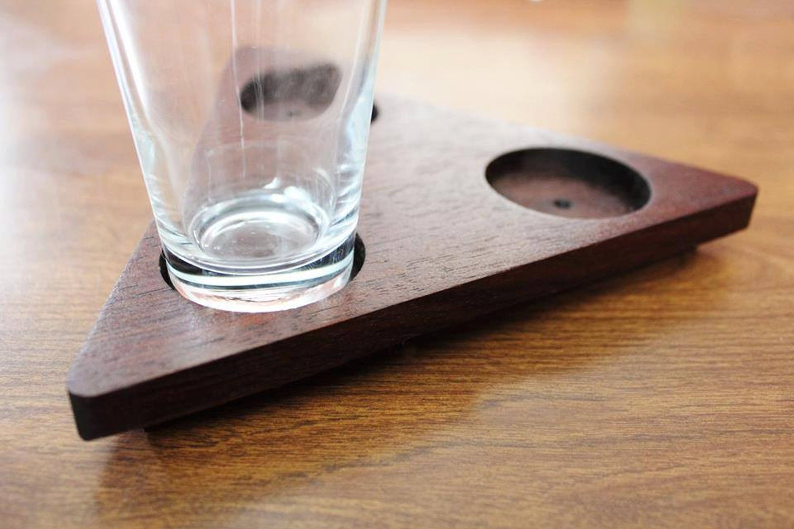 Triangle Tasting Flight Sampling Paddle Beer Wine Juicing | Etsy